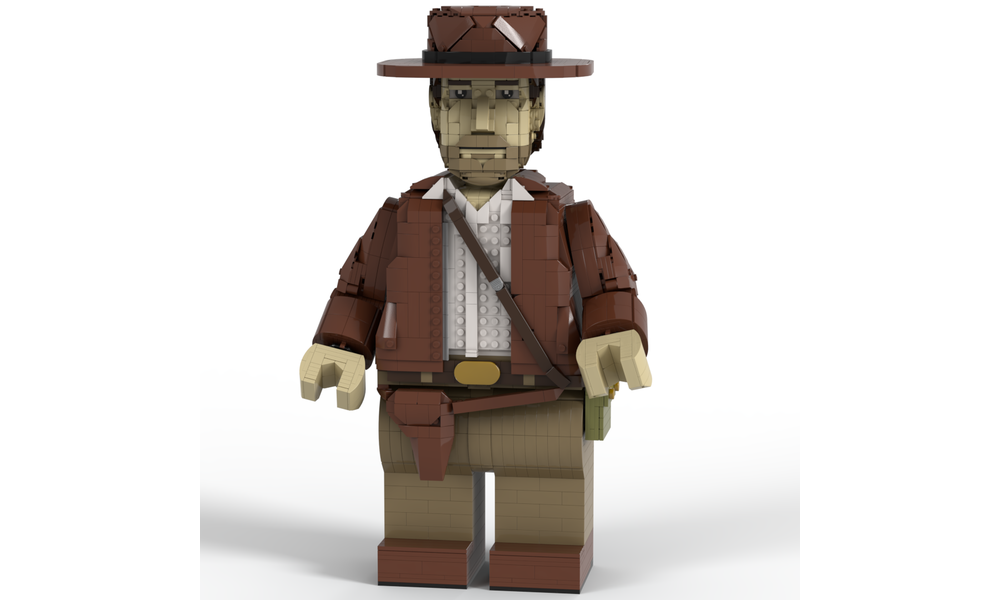 LEGO MOC Indiana Jones Megafigure by Albo.Lego | Rebrickable - Build ...