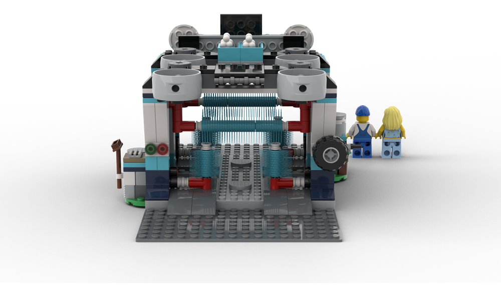 Lego Moc Modular Car Wash Modification Of 2x Sets 60362 By Sopalin