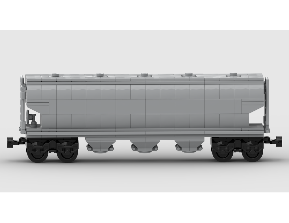 LEGO MOC US Grain Hopper Car by BuMu | Rebrickable - Build with LEGO
