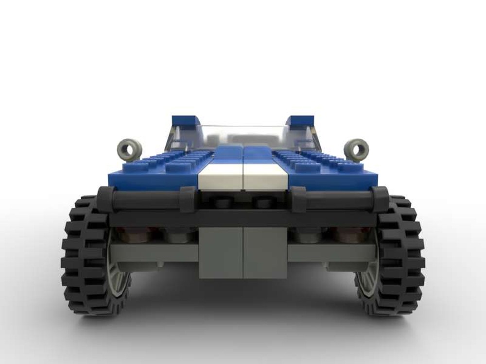 LEGO MOC Retro Racer by Policarpo | Rebrickable - Build with LEGO