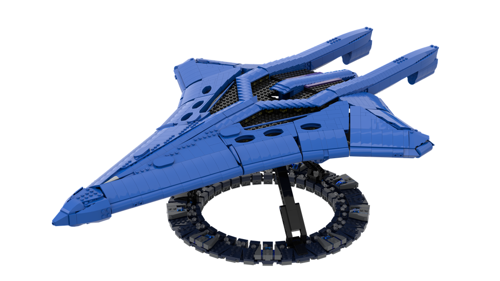LEGO MOC Wraith-Cruiser by Resqusto | Rebrickable - Build with LEGO