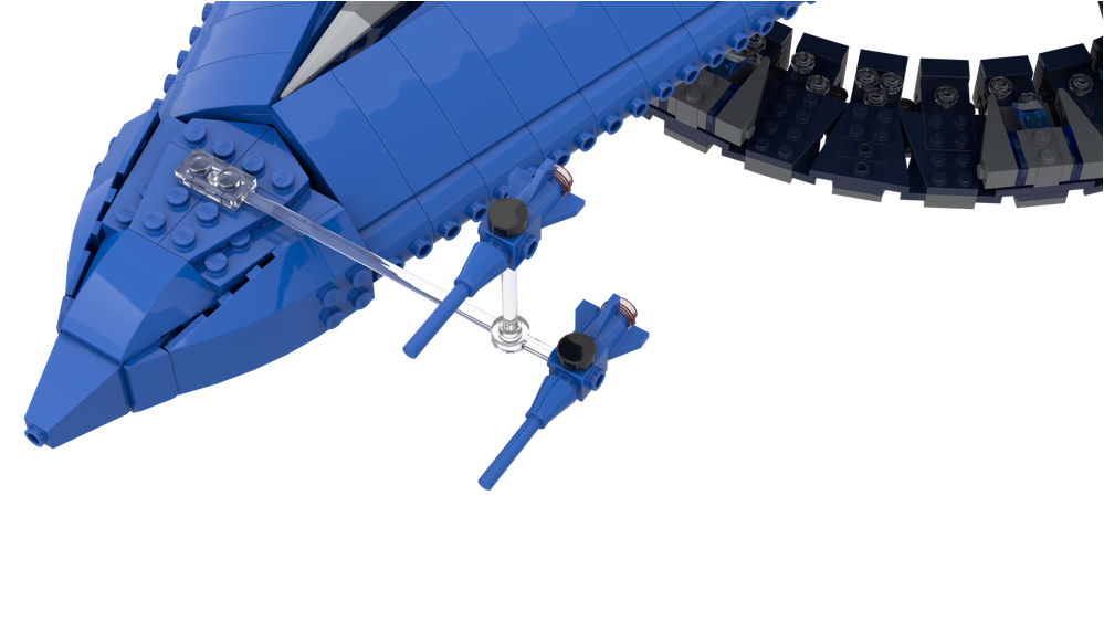 LEGO MOC Wraith-Cruiser by Resqusto | Rebrickable - Build with LEGO