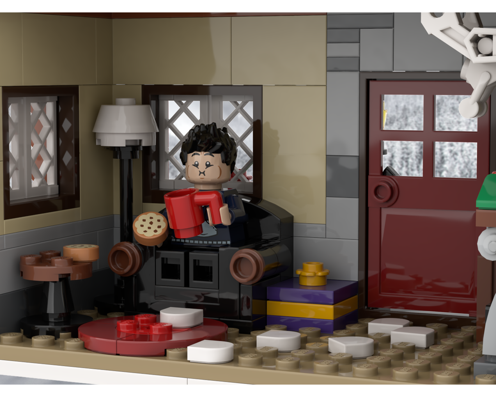 LEGO MOC Alpine Log Cabin by JD Bricks | Rebrickable - Build with LEGO