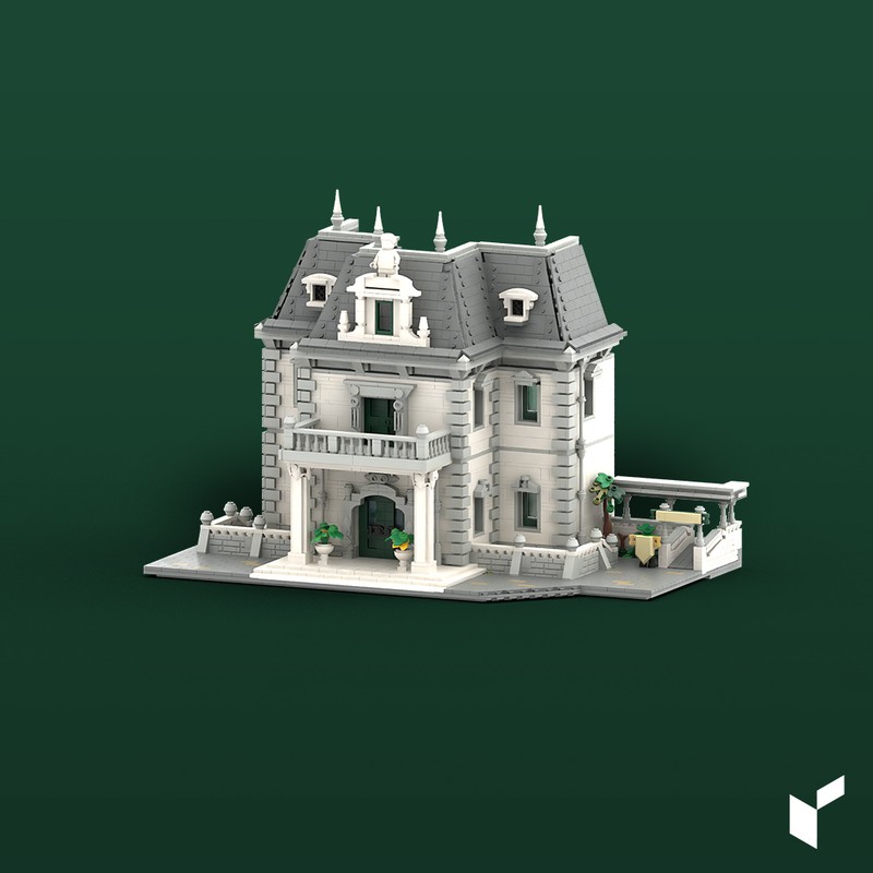 LEGO MOC Villa Volta by operateur | Rebrickable - Build with LEGO