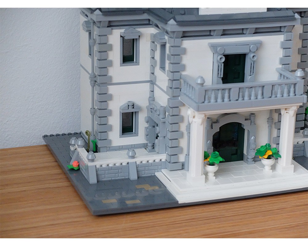 Lego Moc Villa Volta By Operateur Rebrickable Build With Lego