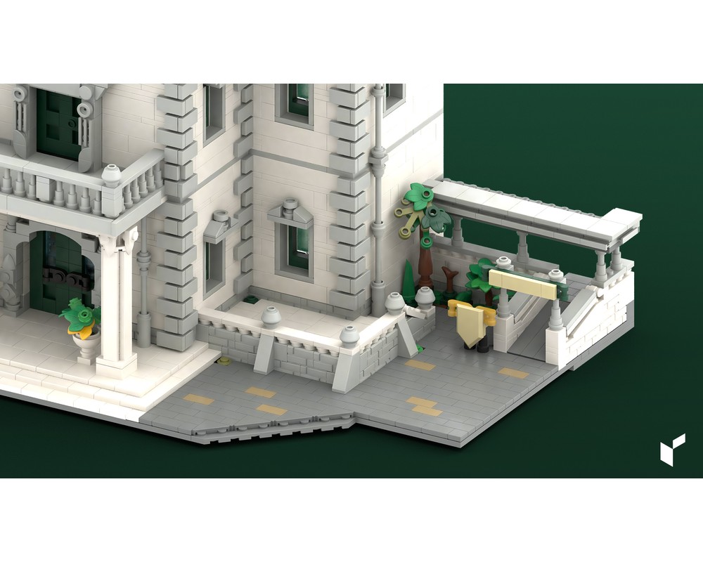 Lego Moc Villa Volta By Operateur Rebrickable Build With Lego