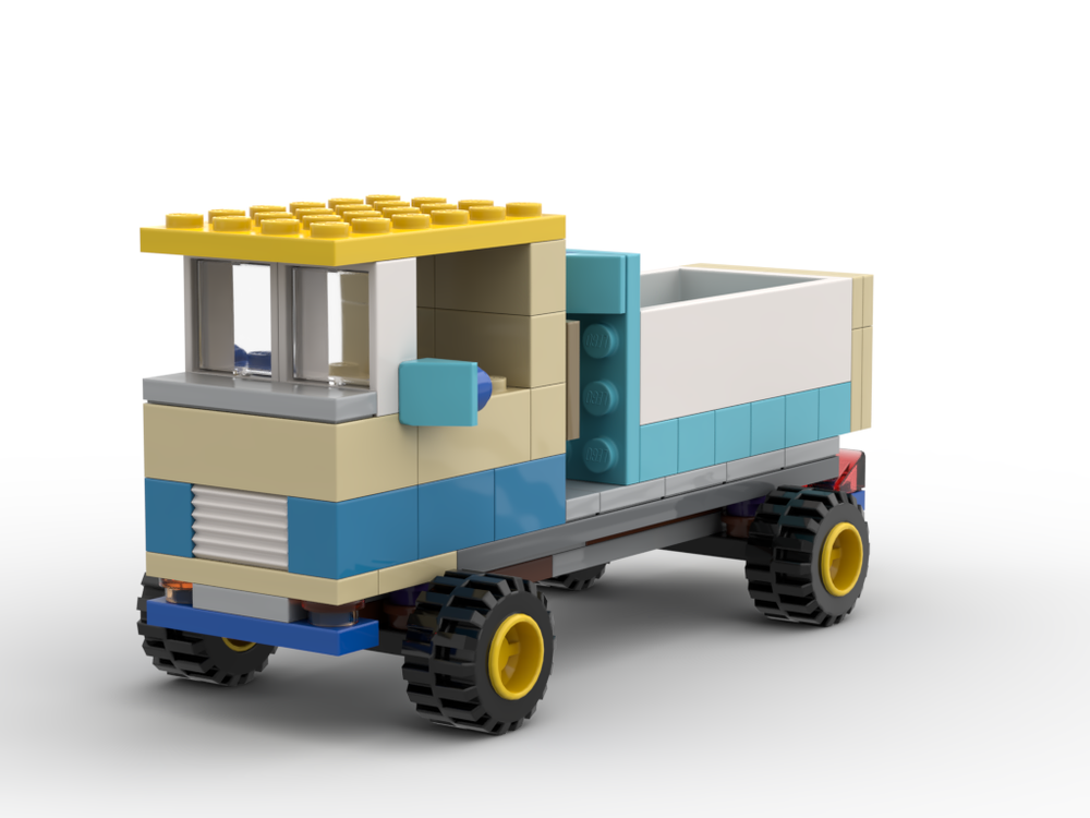 LEGO MOC 10698 - Dump Truck by ChiLegGodt | Rebrickable - Build with LEGO