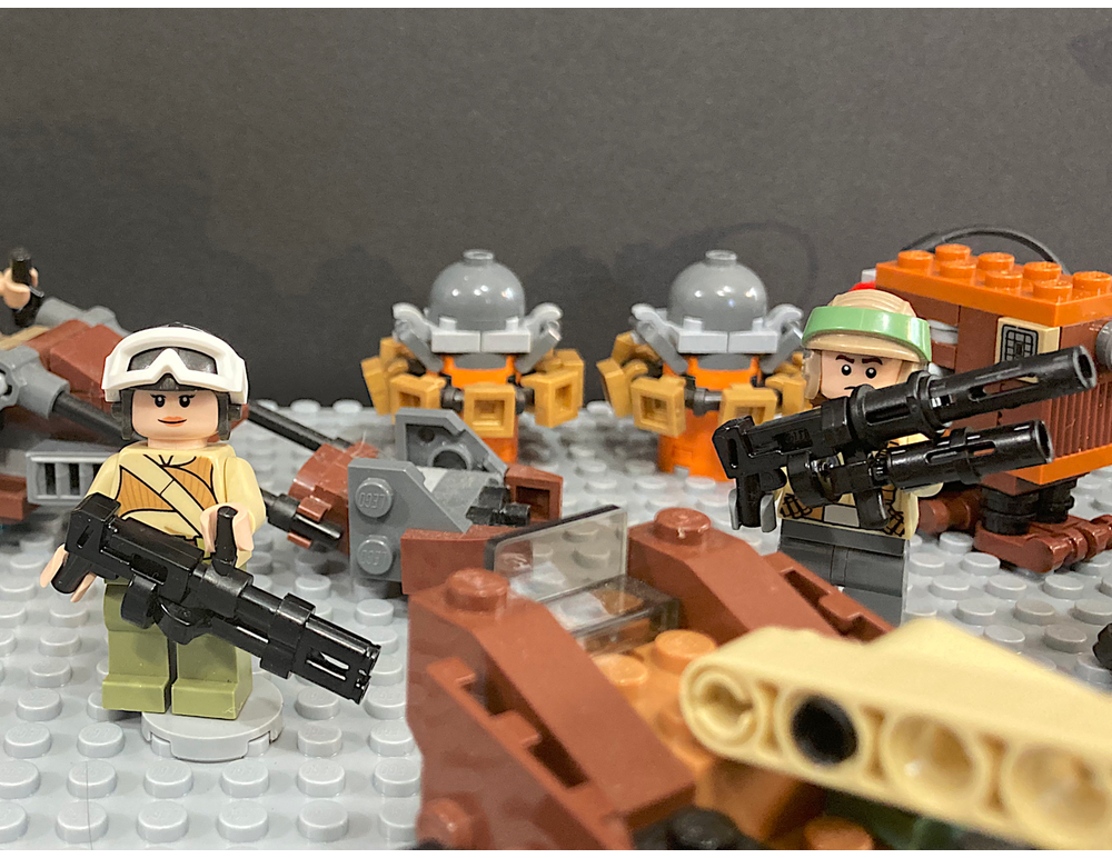 LEGO MOC Custom Minifig Blasters by KennoMonkey | Rebrickable - Build ...