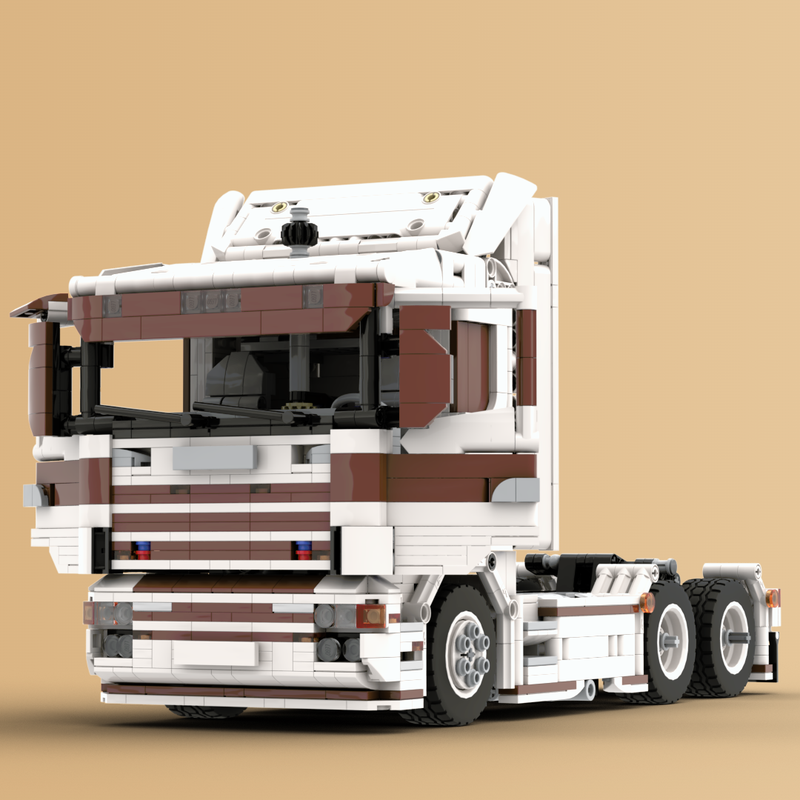 LEGO MOC Scania 144L 6x2 tractor by OldOlneyLego | Rebrickable - Build ...