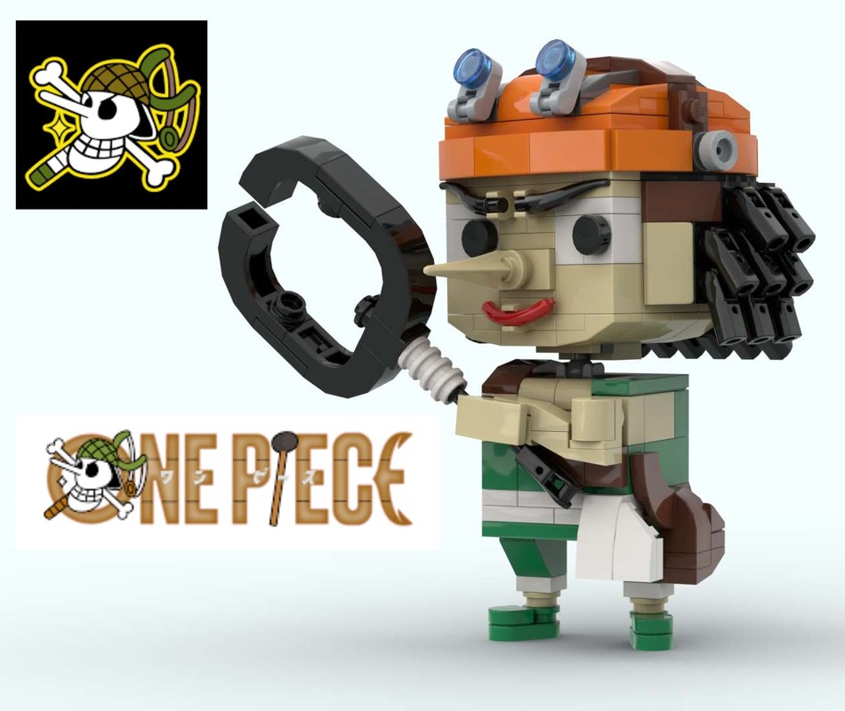 LEGO MOC BrickPop Usopp -Onepiece- by Gabryboy80 | Rebrickable - Build ...