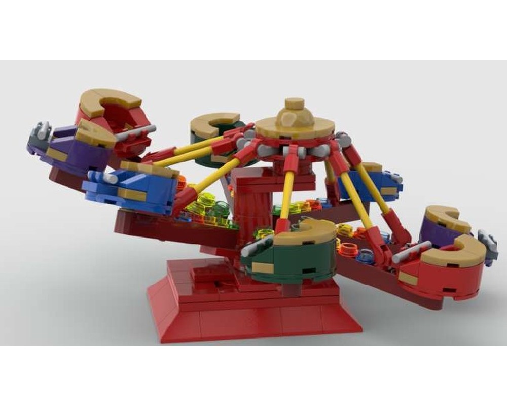 LEGO MOC Micro Build _ Octopus Fairground ride by Gdale | Rebrickable ...