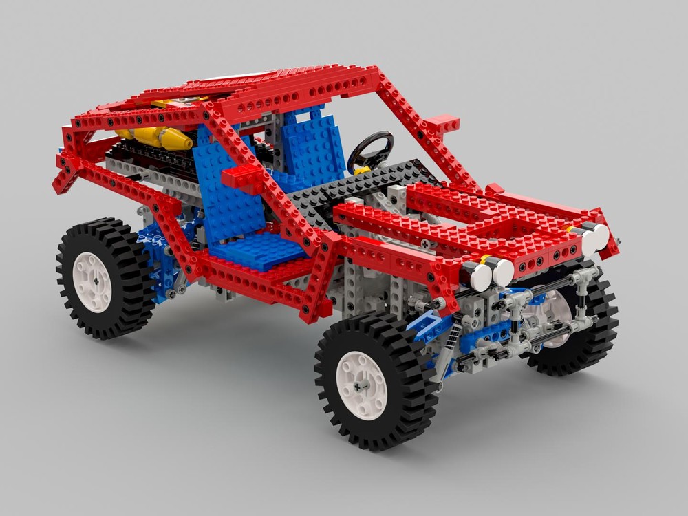 LEGO MOC 8865 Alternative model - Rally Dakar car by Tomas Rak ...