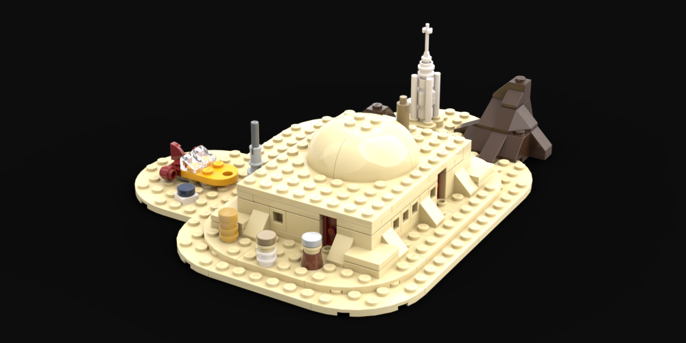 LEGO MOC Obi-Wan Kenobi's Hut by DarthSchrader | Rebrickable - Build ...