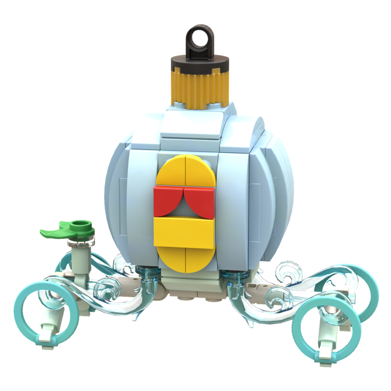 LEGO MOC Cinderella Carriage Ornament by tacotaco64™️ | Rebrickable ...