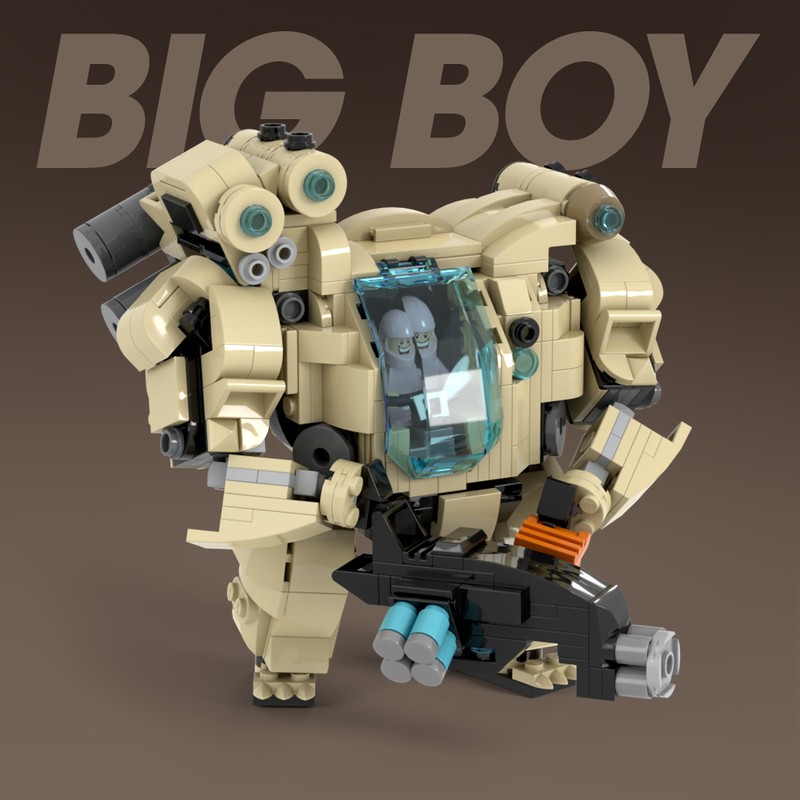 LEGO MOC BIG BOY by choi_dambaek | Rebrickable - Build with LEGO