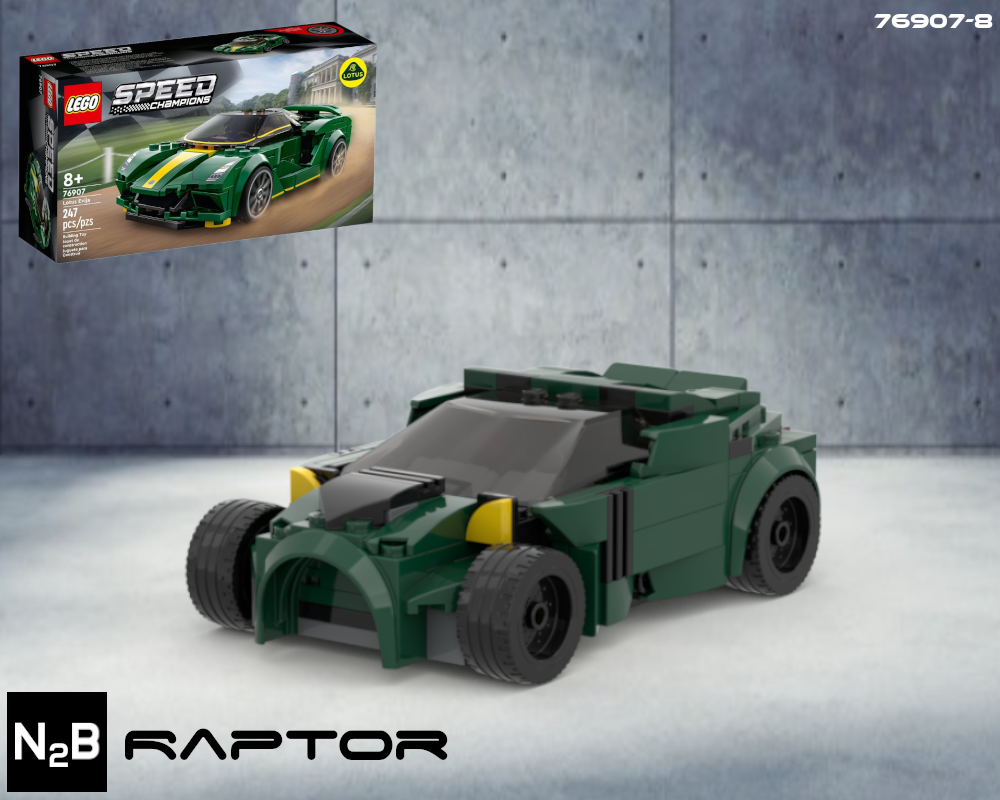 LEGO MOC Concept Raptor - Alternate build 8 Lego 76907 by n2brick ...