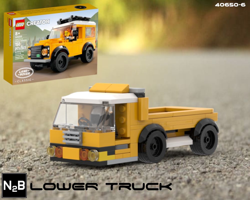 LEGO MOC Lower Truck - Alternate build 6 Lego 40650 by n2brick ...