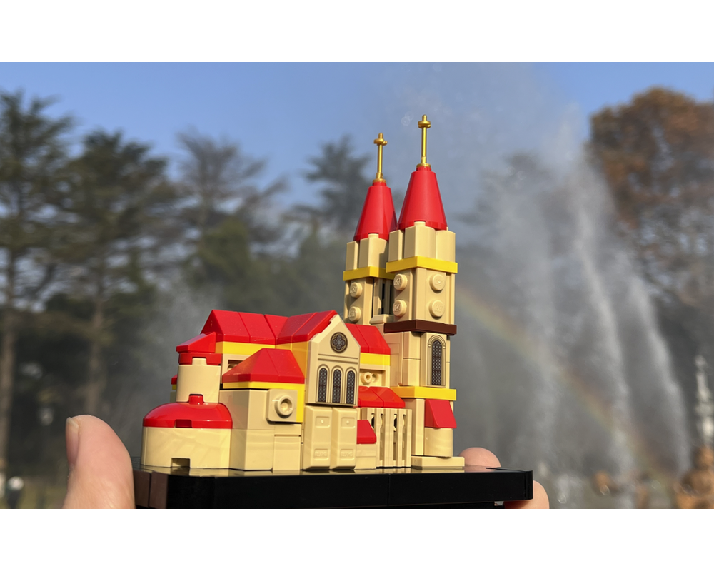 LEGO MOC The Catholic Church by asnoopy | Rebrickable - Build with LEGO
