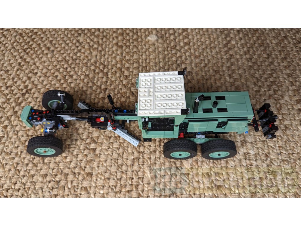 LEGO MOC Motor Grader from 10317 Land Rover Classic Defender 90 by ...