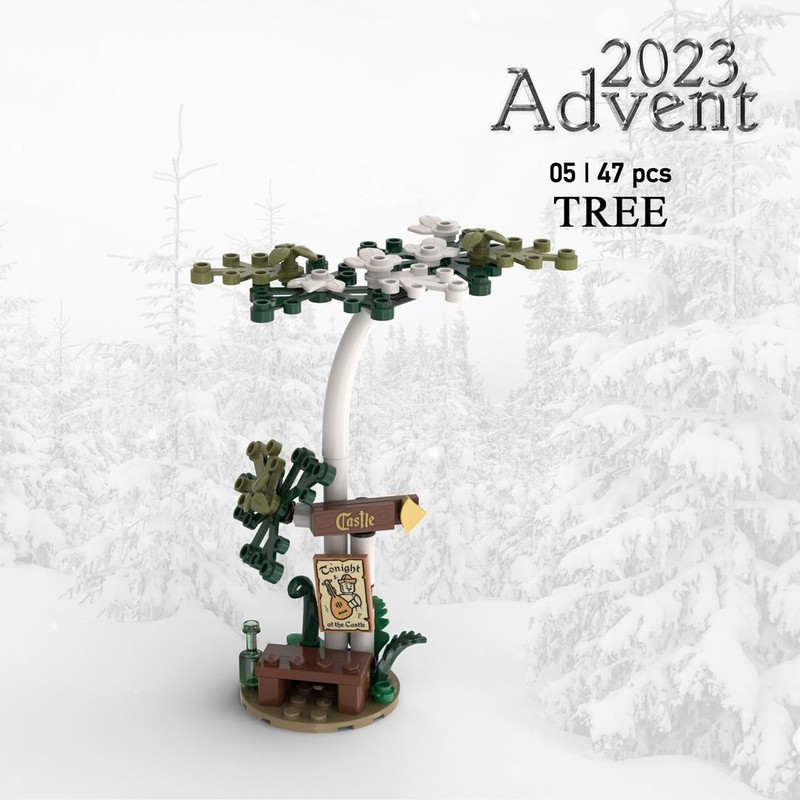 LEGO MOC Tree by peter.keith | Rebrickable - Build with LEGO