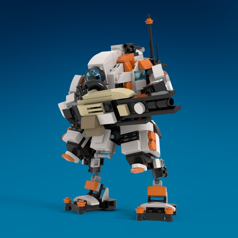 LEGO MOC-166164 TONE-TITANFALL2 by choi_dambaek | Rebrickable - Build ...