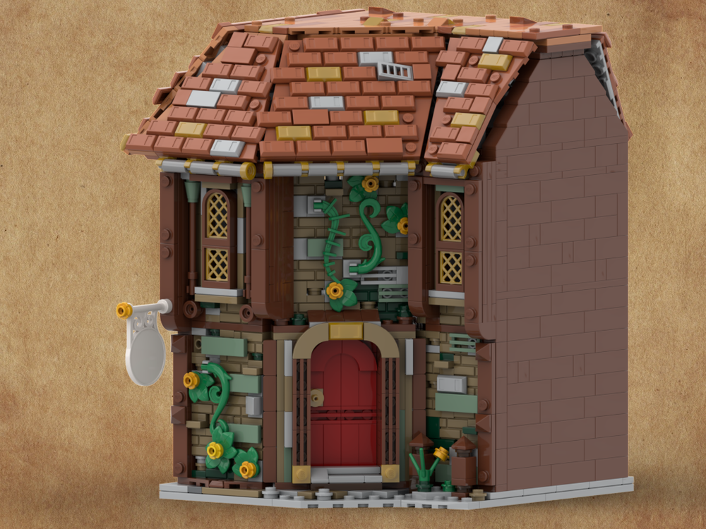 LEGO MOC Wizard's House by Huebre | Rebrickable - Build with LEGO