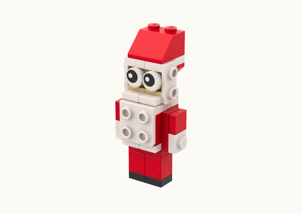 LEGO MOC Santa Claus - Advent Calendar Day 6 by The Bobby Brix Channel | Rebrickable - Build ...