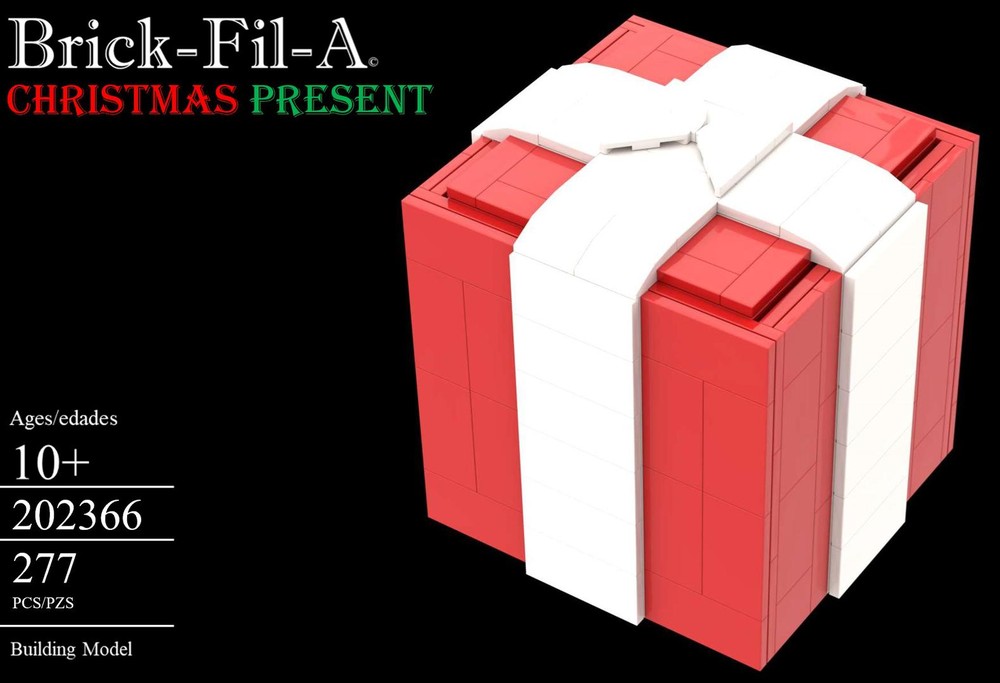 LEGO MOC Christmas Present by Brick-Fil-A-Builds | Rebrickable - Build ...