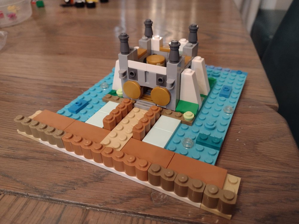 LEGO MOC Lake Fortress — 11717 by McScottyBricks | Rebrickable - Build ...