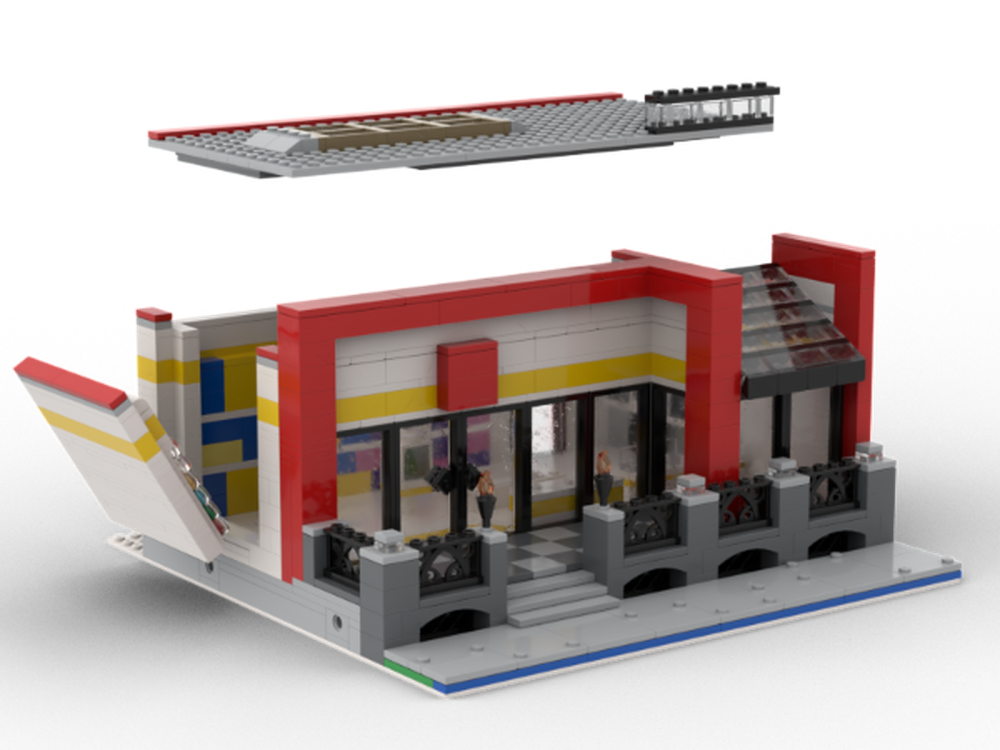 Lego Moc Lego Brand Store Modular Compatible By Orchardbuilds