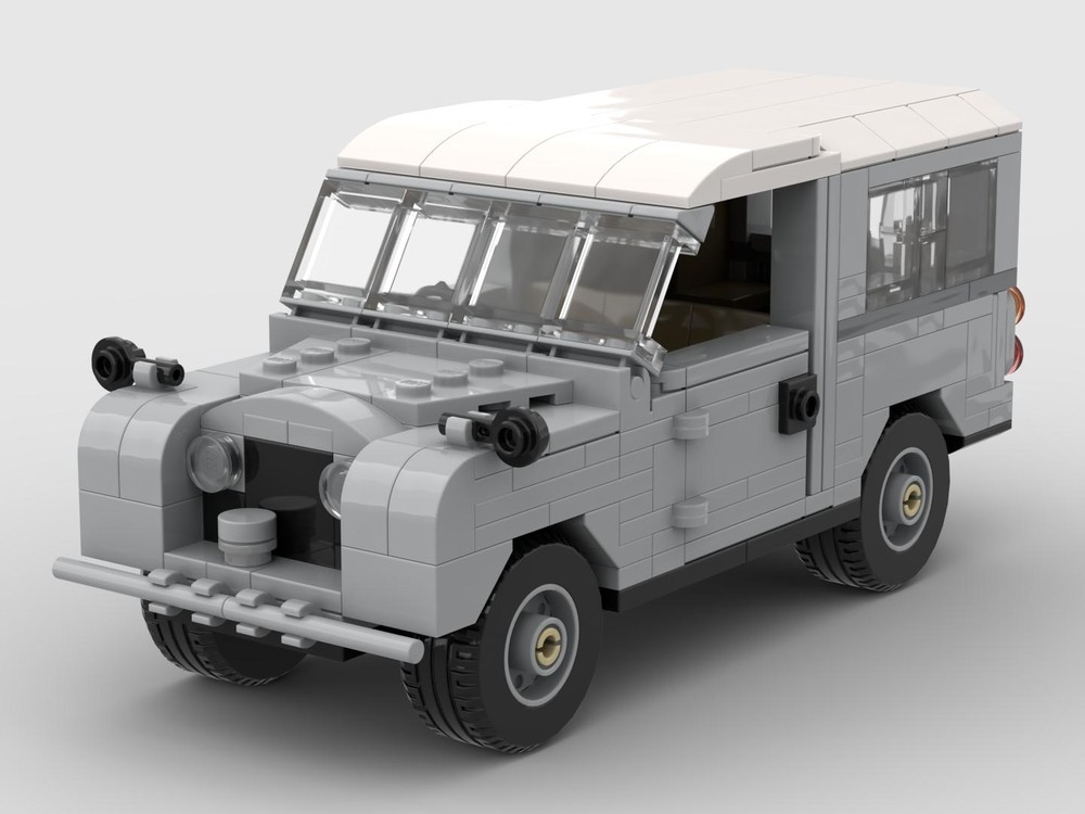 LEGO MOC Land Rover MK II 1958 by nordes | Rebrickable - Build with LEGO