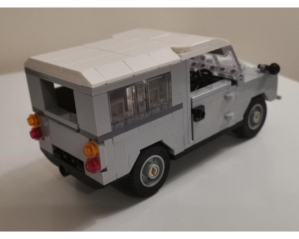 Lego Moc Land Rover Mk Ii 1958 By Nordes Rebrickable Build With Lego