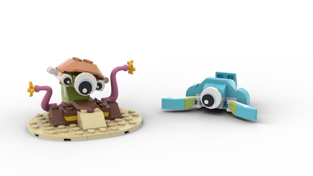 LEGO MOC Snoop and Crab 31128 Alternate by M4rkOS | Rebrickable - Build ...