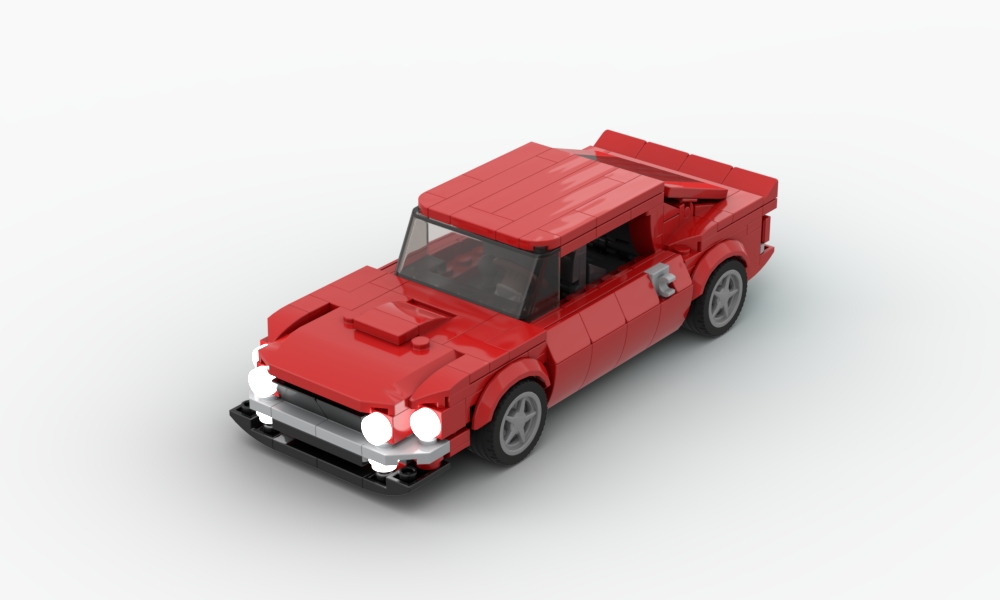 LEGO MOC Ford Mustang Boss 429 by Tiggerljc | Rebrickable - Build with LEGO