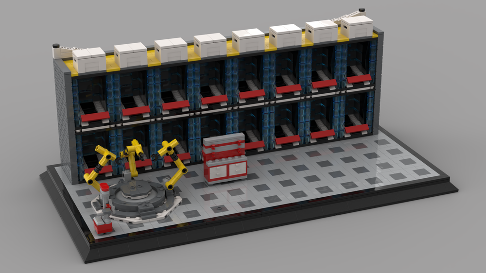 LEGO MOC Iron Man Armordisplay - Diorama by t.tomothy | Rebrickable ...