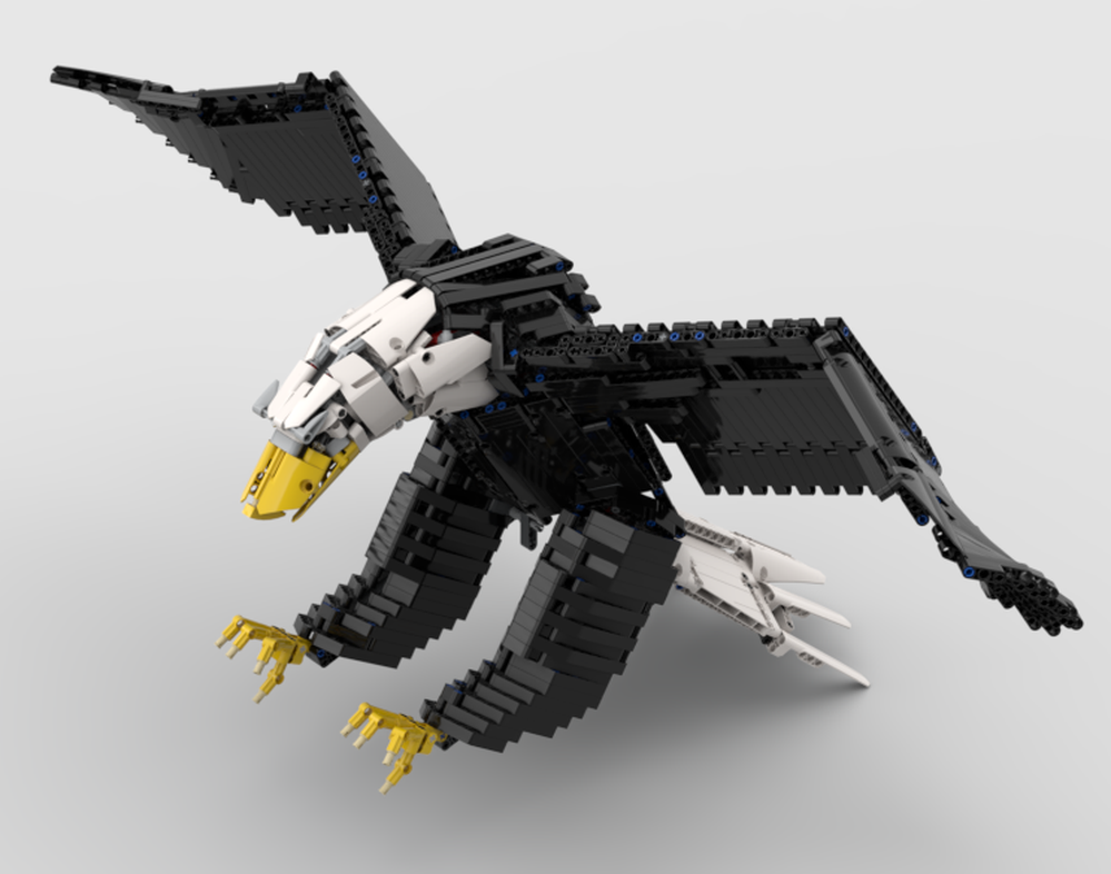 LEGO MOC Eagle by mechahn | Rebrickable - Build with LEGO