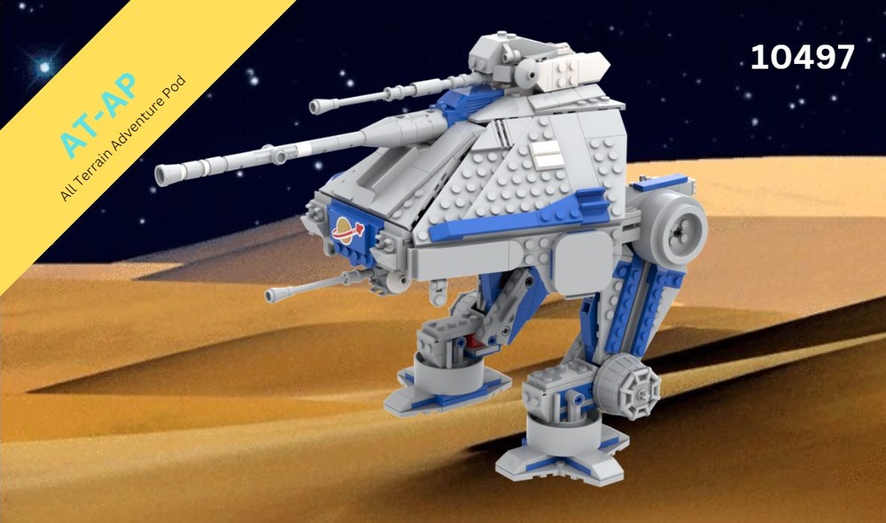 LEGO MOC AT-AP - All Terrain Adventure Pod by tgbdz | Rebrickable ...
