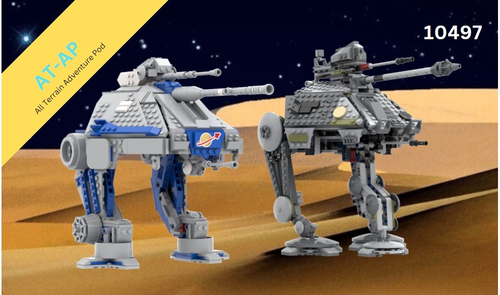 Lego Moc At Ap All Terrain Adventure Pod By Tgbdz Rebrickable
