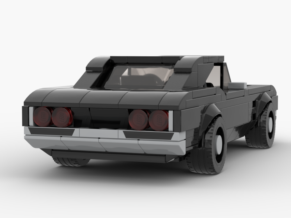 LEGO MOC 1968 Dodge Charger R/T 427 Hemi by KineticKit | Rebrickable ...