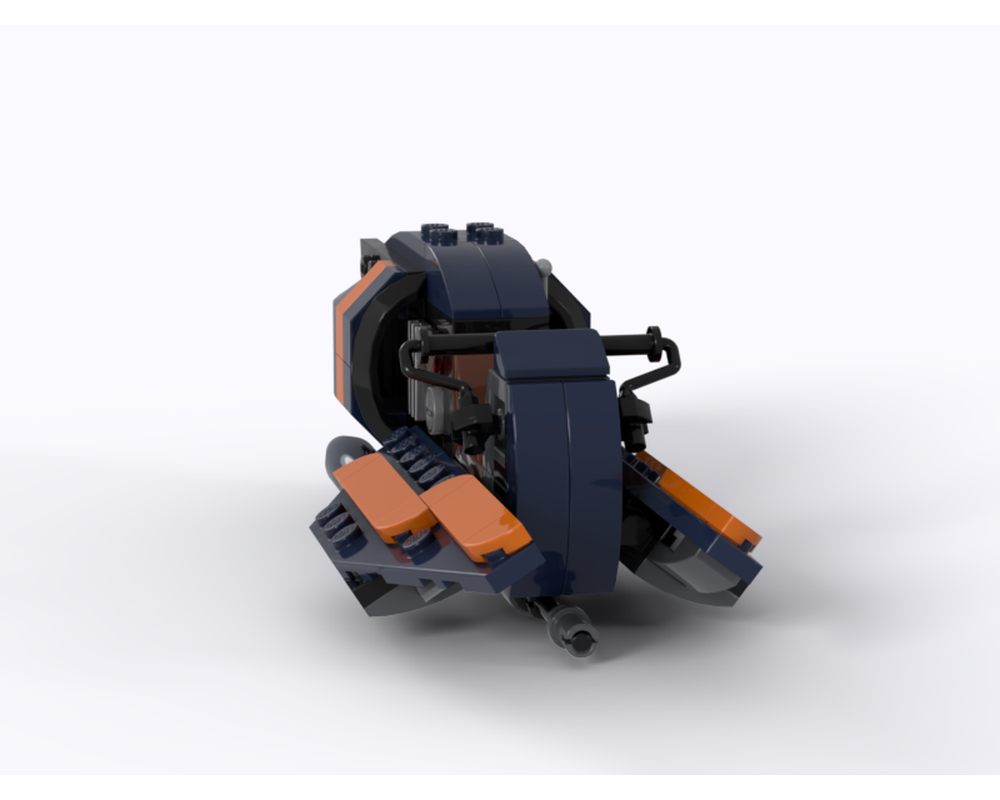 Lego Moc Mandalorian Speeder By Aseir Rebrickable Build With Lego
