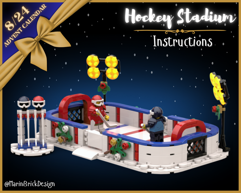 LEGO MOC Lego Hockey Stadium Moc Chrsitmas Winter Village Moc by ...