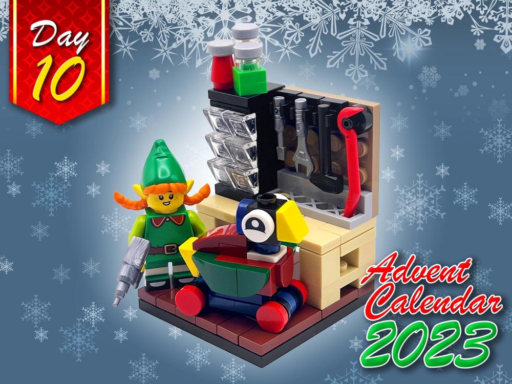 LEGO MOC Advent Calendar Day 10 - Santa's Workshop by IBrickedItUp ...