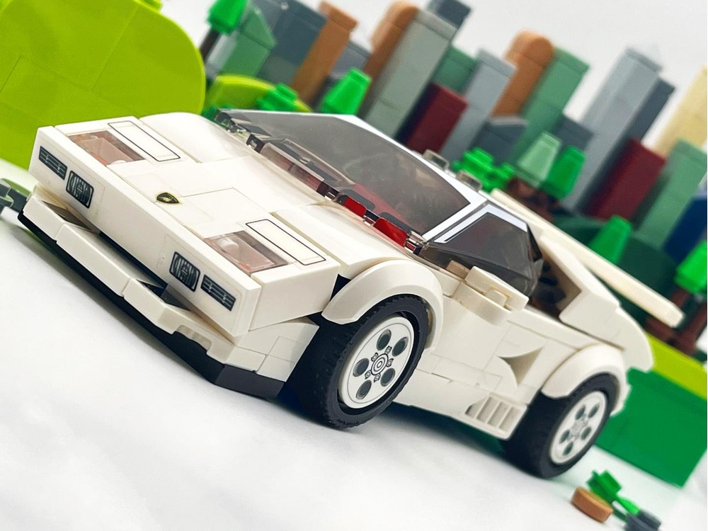 LEGO MOC Raging Bull Countach by IBrickedItUp | Rebrickable - Build ...
