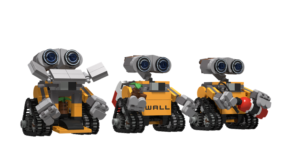 LEGO MOC Mini Wall-E MOD by 你的佳作 | Rebrickable - Build with LEGO
