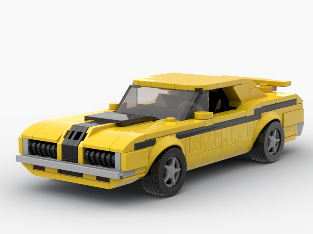 LEGO MOC 1970 Mercury Cougar Eliminator Boss 302 by KineticKit ...