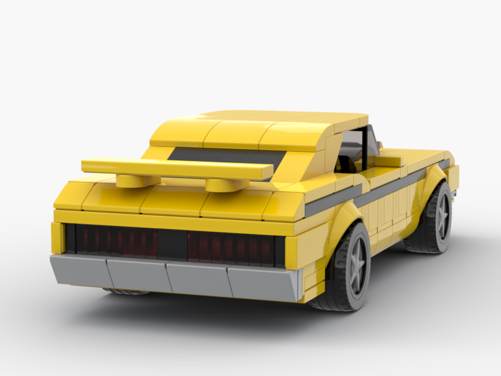 Lego Moc 1970 Mercury Cougar Eliminator Boss 302 By Kinetickit