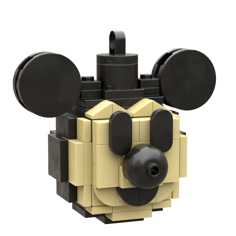 LEGO MOC Mickey Mouse Ornament by tacotaco64™️ | Rebrickable - Build ...