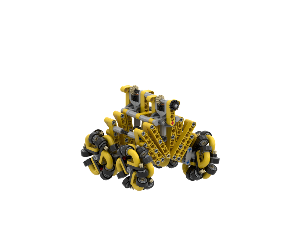 LEGO MOC Extendable Wheels Car by 2in1 | Rebrickable - Build with LEGO