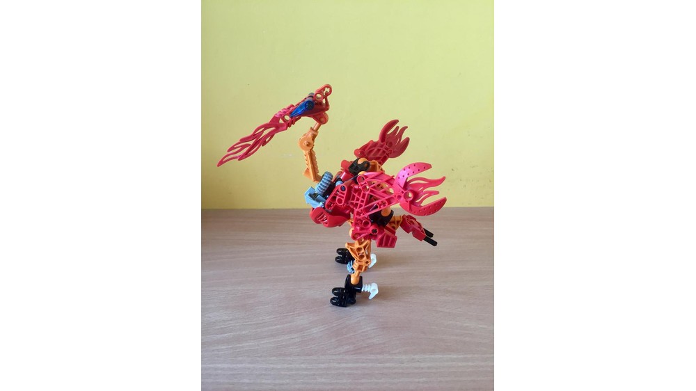 LEGO MOC Scarlet Ibis Combiner Model (Tahu and Tahnok) by krs_bionicle ...