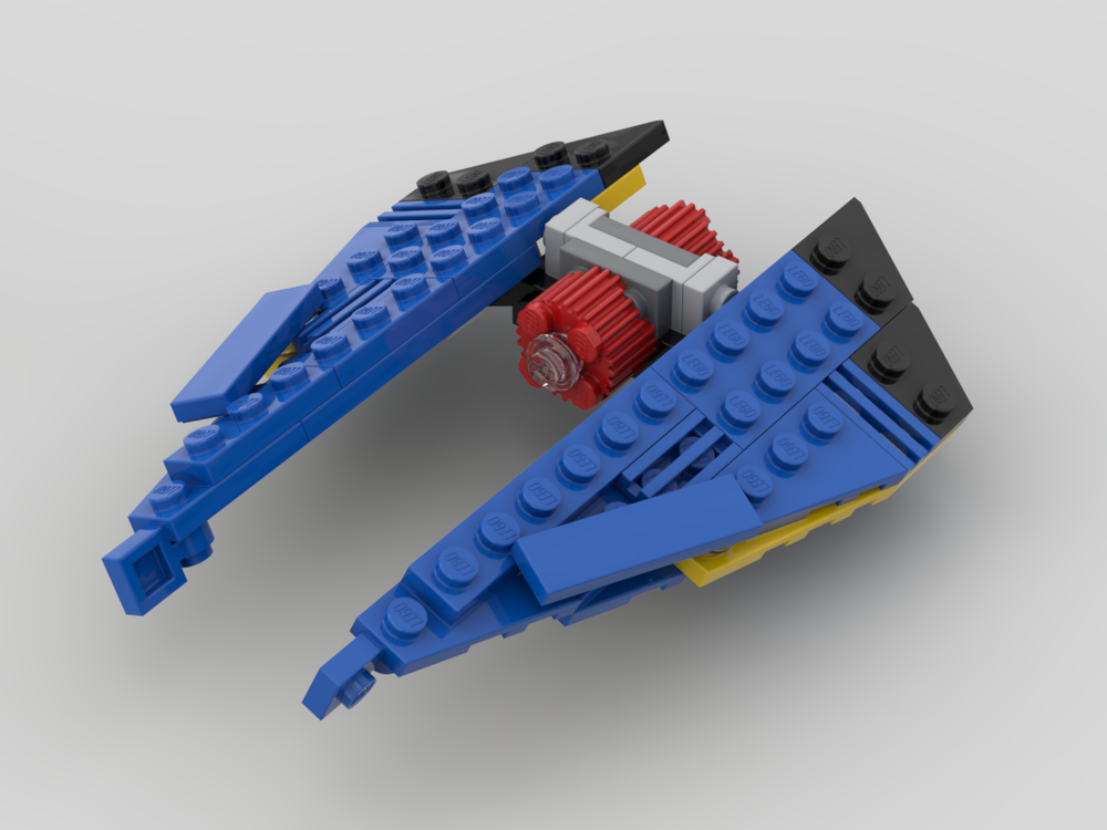 LEGO MOC 31087 - Tie Striker by KlintIsztvud | Rebrickable - Build with ...